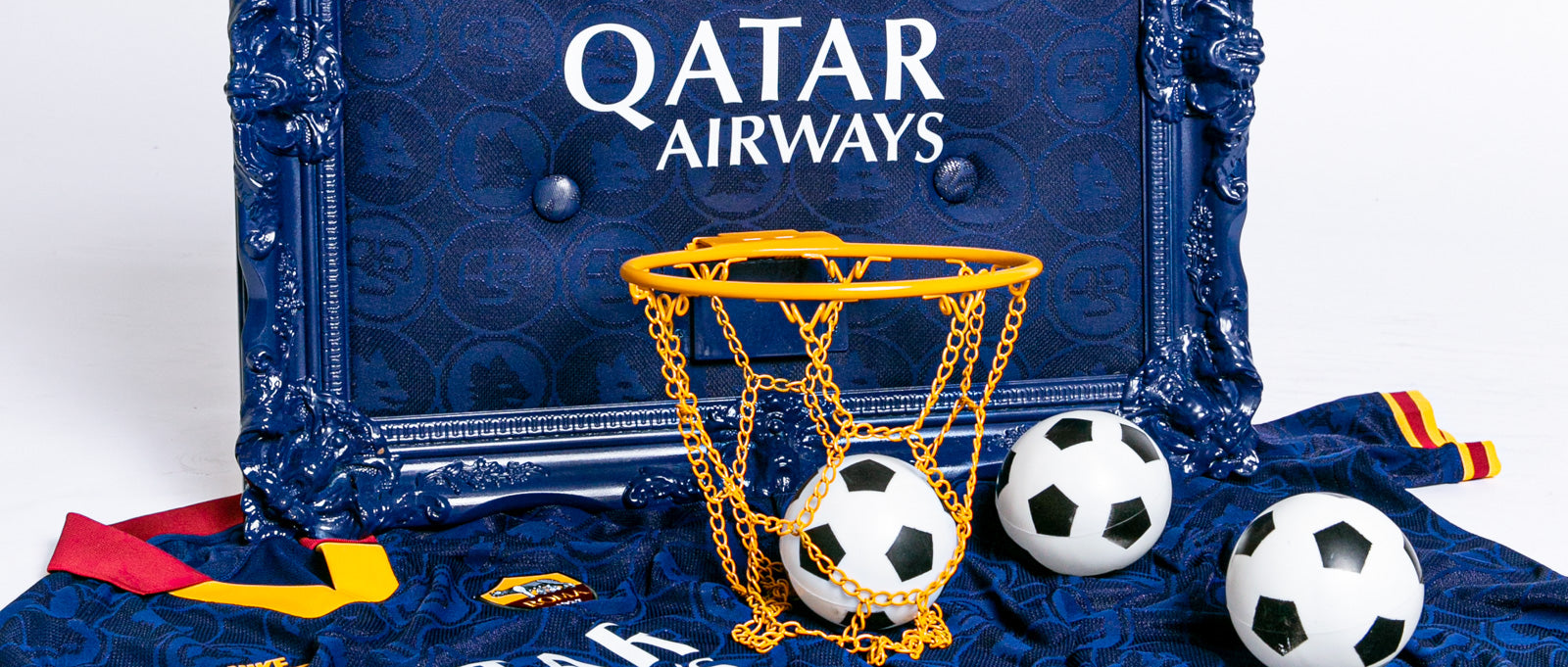 Custom Basketball Hoop – HDS X AS Roma Charity Collaboration – HOOP ...